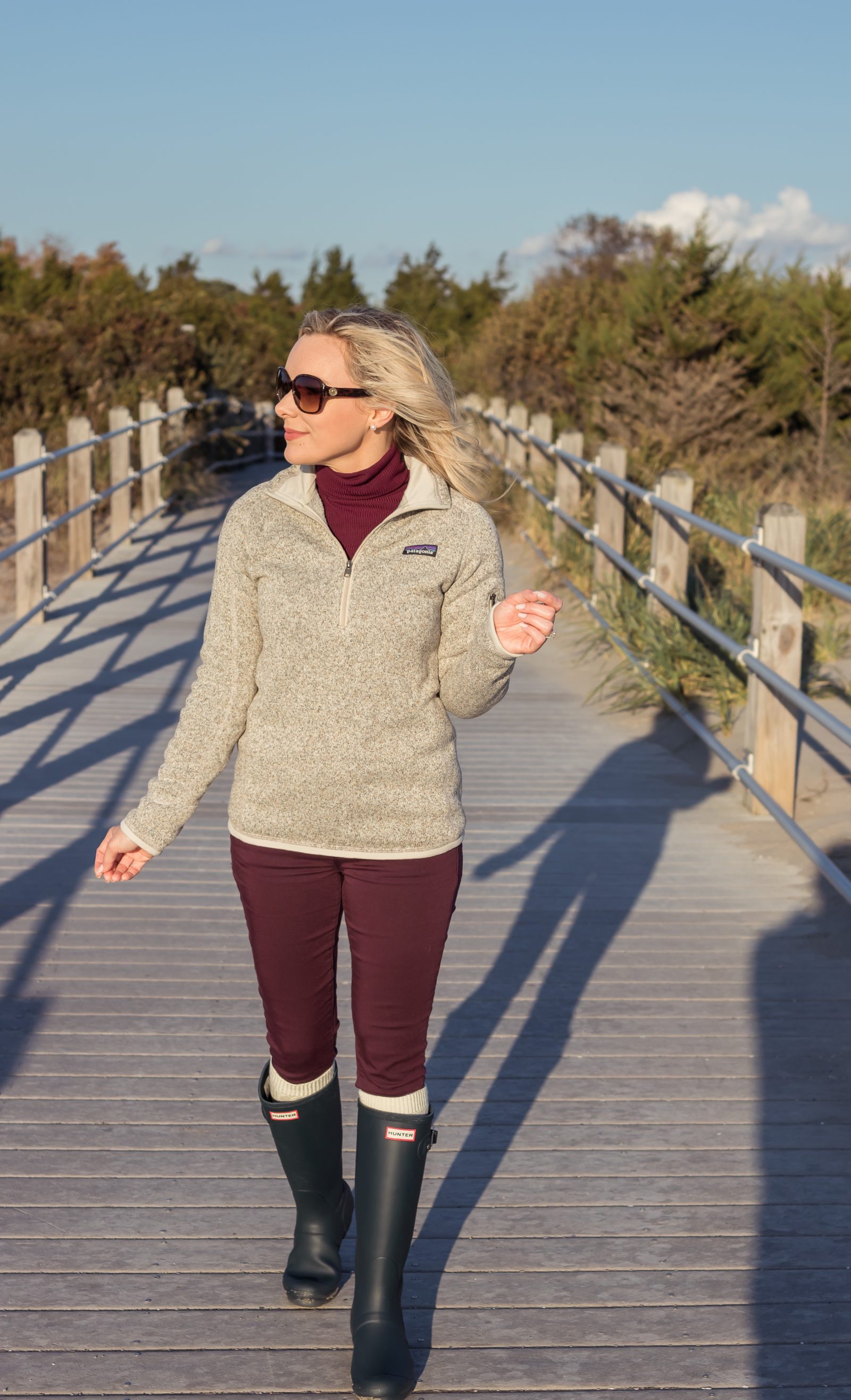 Cozy Casual Fall Outfit in Connecticut - Shannon H. Sullivan