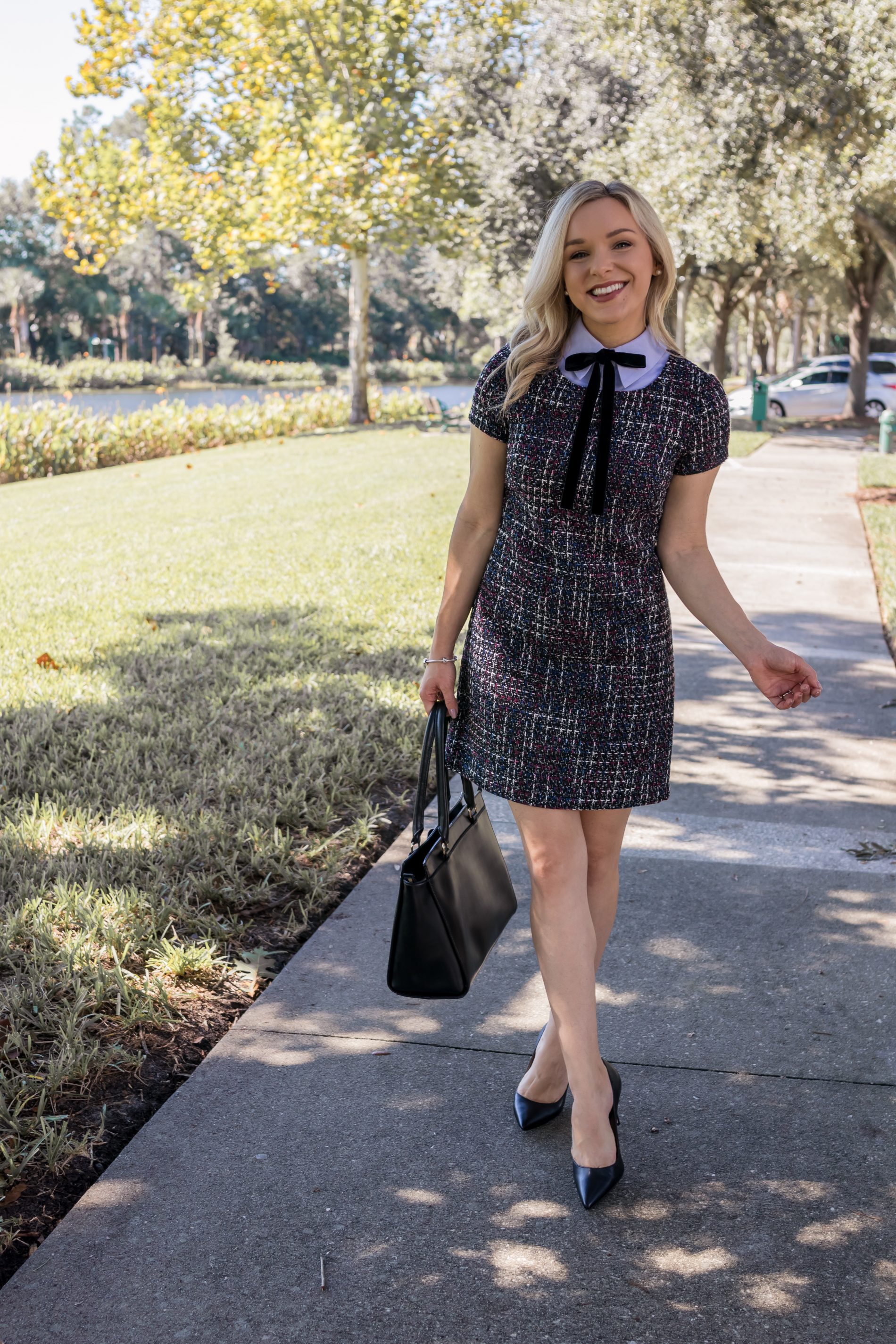 Tweed Dress for Fall - Shannon H. Sullivan